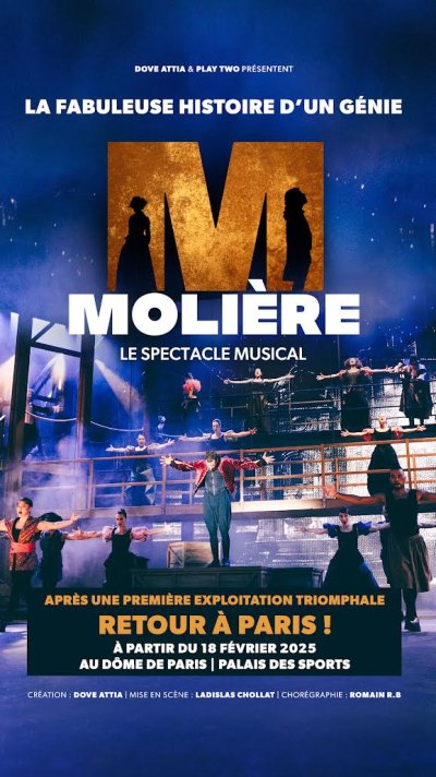 Molière l'Opéra Urbain - Le Dôme de Paris - Palais des sports